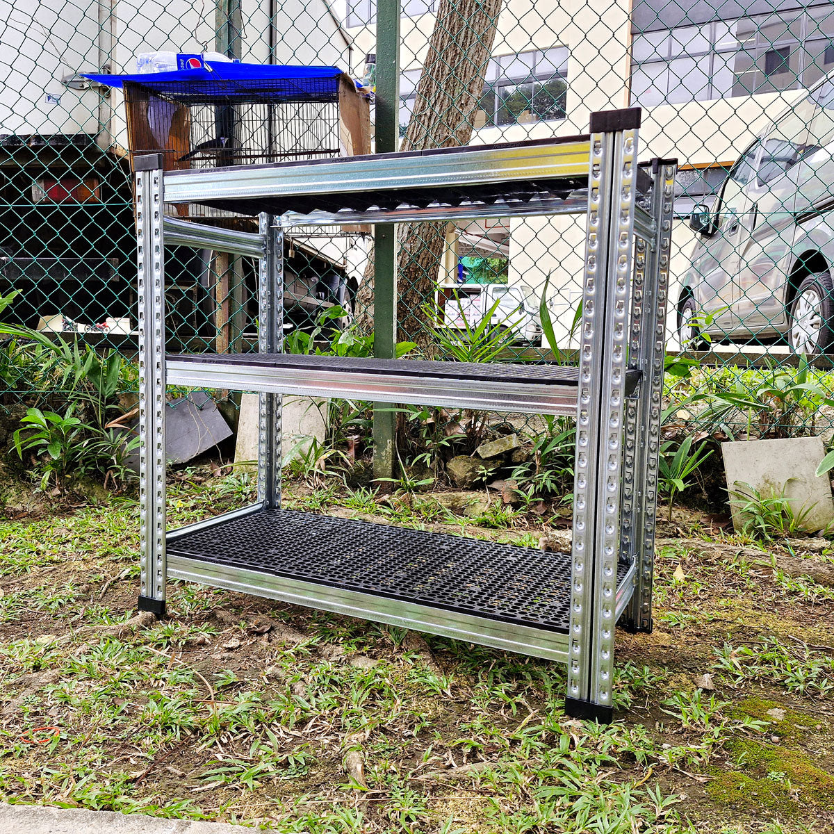 Boltless Shoe Rack & Plant Rack with Perforated Panels – SIM WIN LIANG